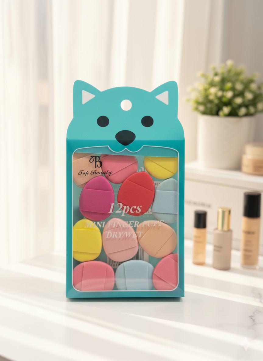 LOVELY FINGER PUFF (PACK OF 12) – Meem.pk